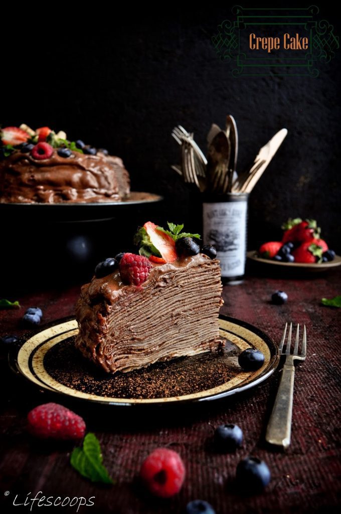 Blackberry Crepe Cake | Swanky Recipes - Simple tasty food recipes