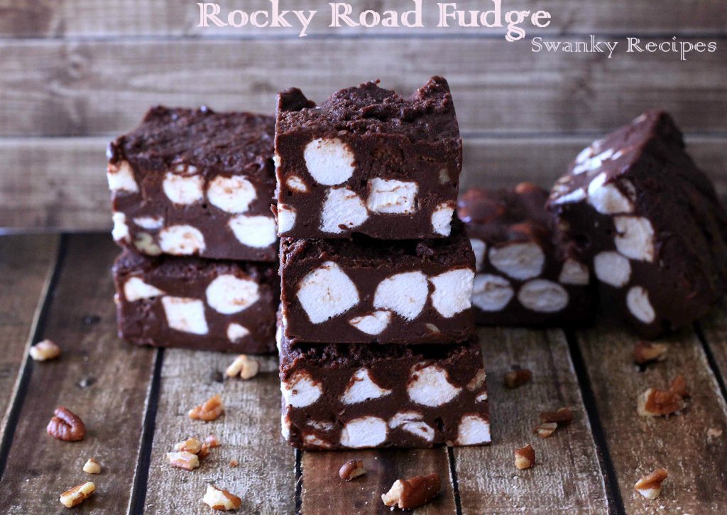 Rocky Road Fudge | Swanky Recipes