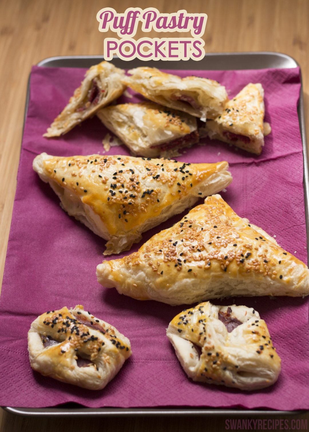 Puff Pastry Pockets | Swanky Recipes