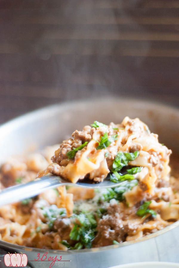 Homemade Lasagna Helper | Swanky Recipes - Simple tasty food recipes