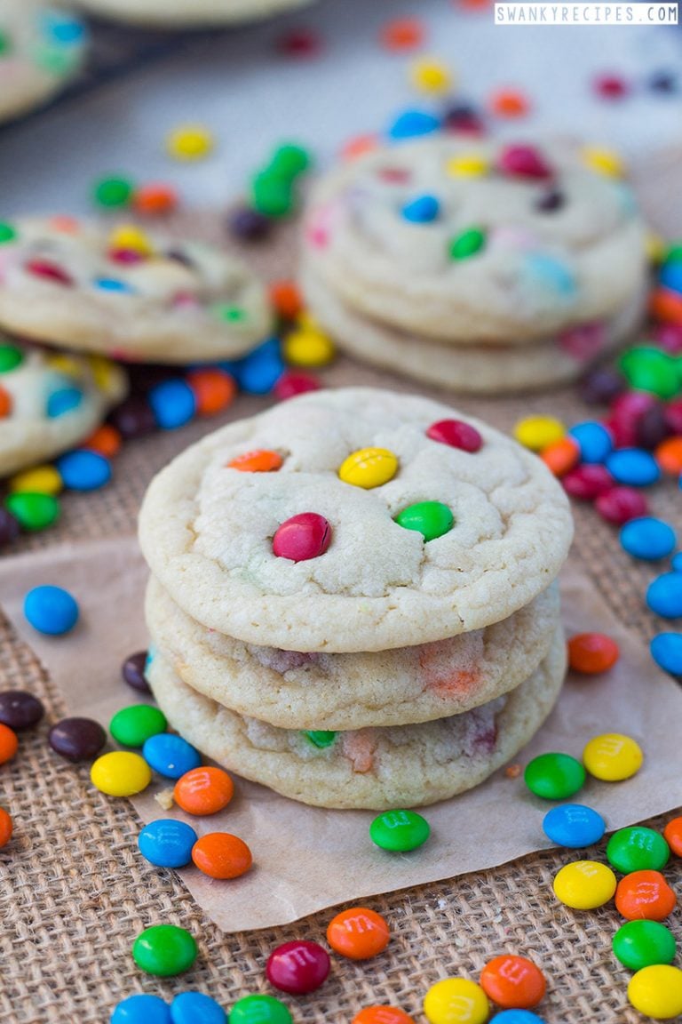 M & M Sugar Cookies | Swanky Recipes