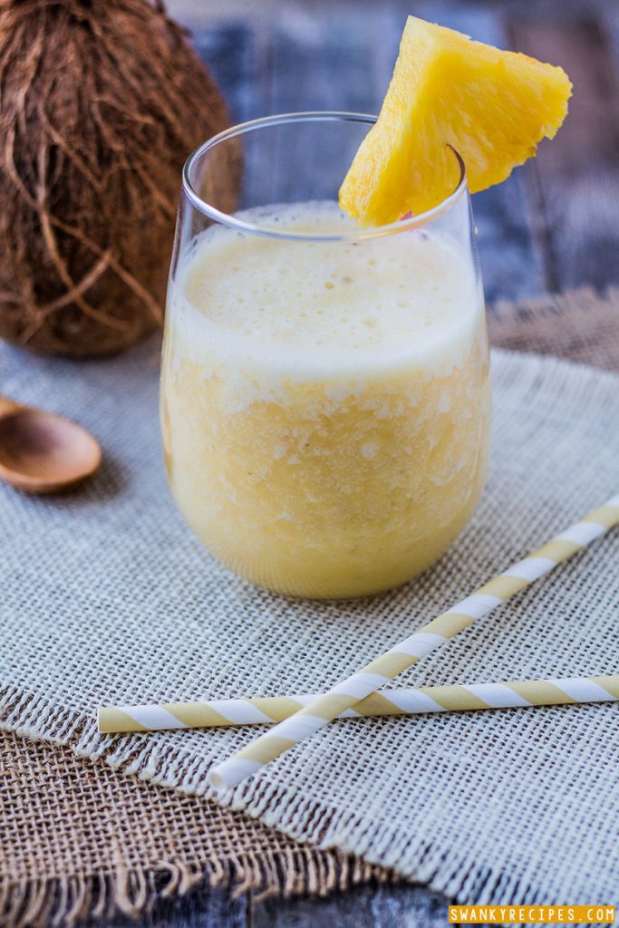 Tropical Pineapple Smoothie | Swanky Recipes