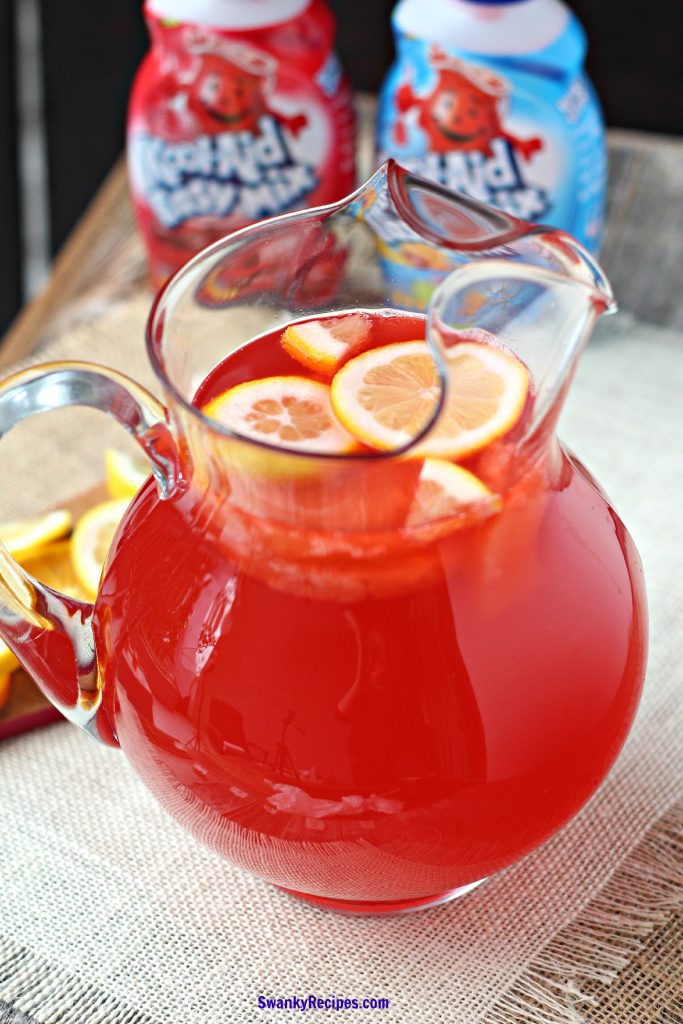 Tropical Cherry Party Punch | Swanky Recipes
