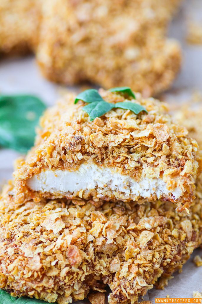 Crispy Corn Flake Chicken | Swanky Recipes