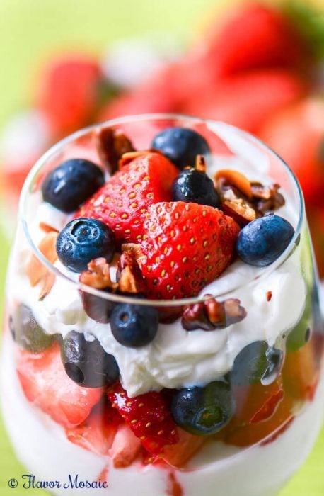 Fruit Yogurt Parfaits | Swanky Recipes - Simple tasty food recipes