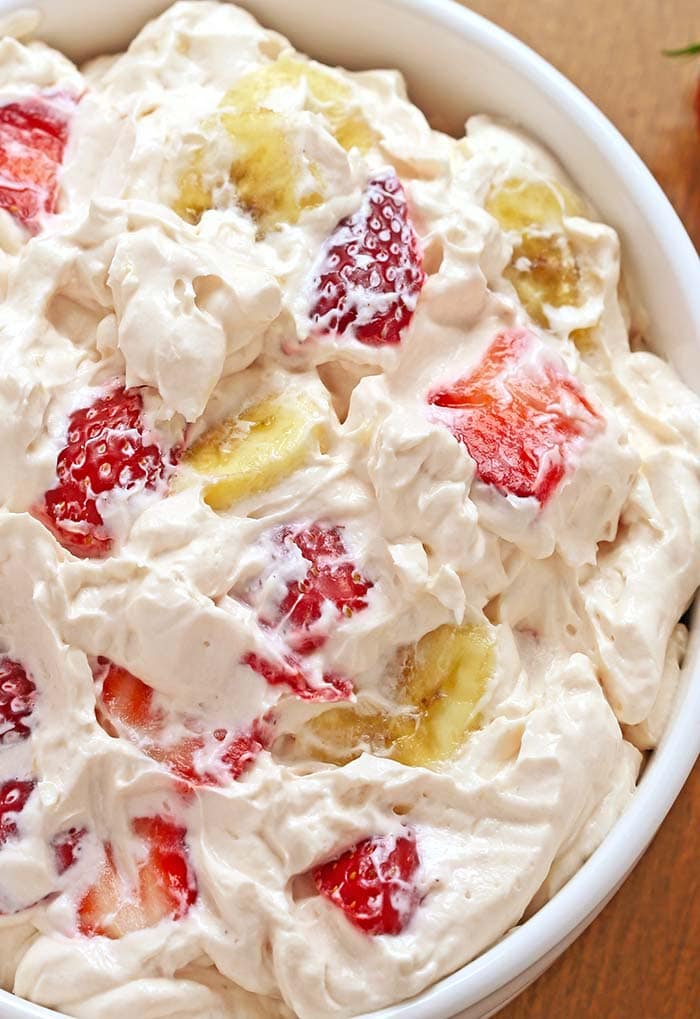 Strawberry Cheesecake Salad | Swanky Recipes - Simple tasty food recipes