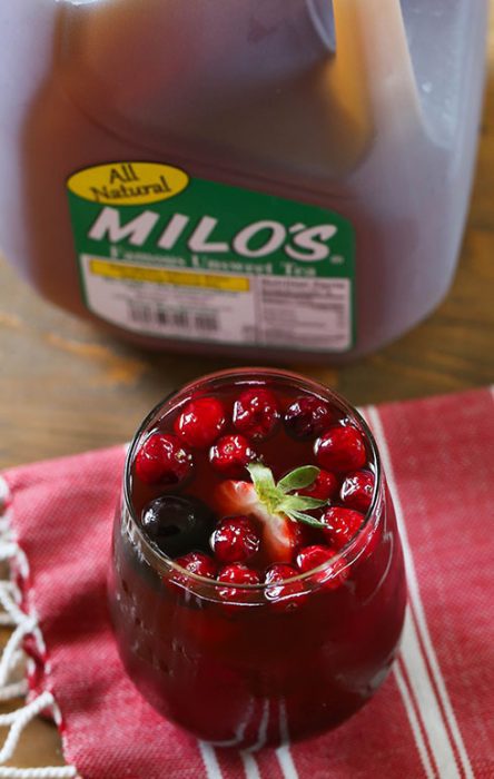 Cherry Iced Tea | Swanky Recipes