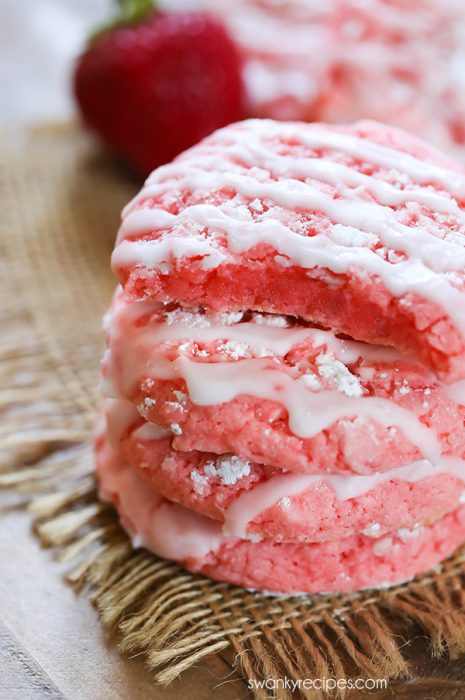 Strawberry Cookies | Swanky Recipes