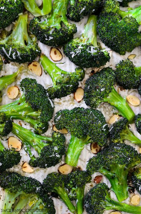 Crack Broccoli {The Best Roasted Broccoli} | Swanky Recipes