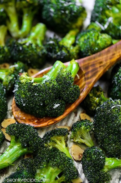 Crack Broccoli {The Best Roasted Broccoli} | Swanky Recipes