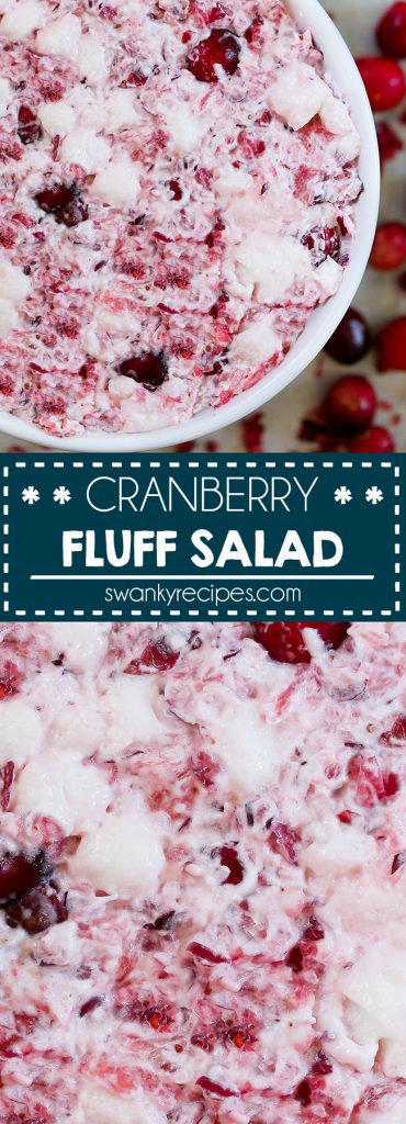 Cranberry Fluff Salad | Swanky Recipes