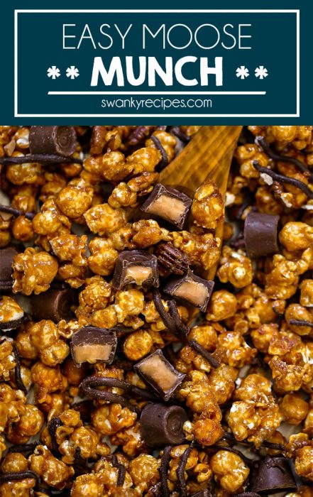 Moose Munch Christmas Snack Mix | Swanky Recipes