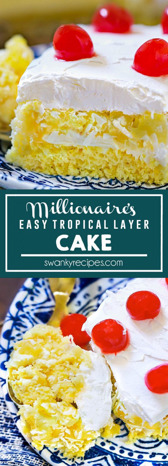 Millionaire's Cake - Swanky Recipes